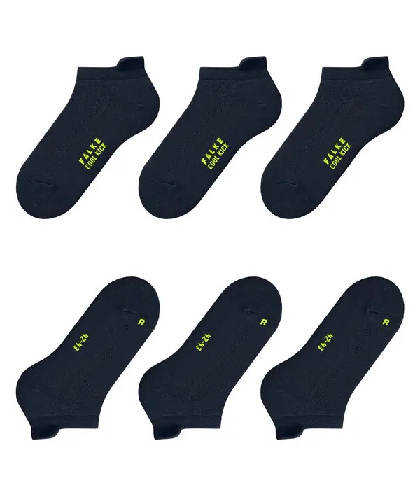 Falke Cool Kick 3-pack Trainer Socks - Blue