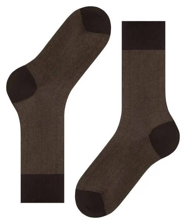 Falke Fine Shadow Socks - Brown