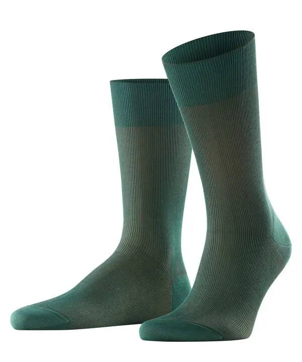 Falke Fine Shadow Dress Socks - Green