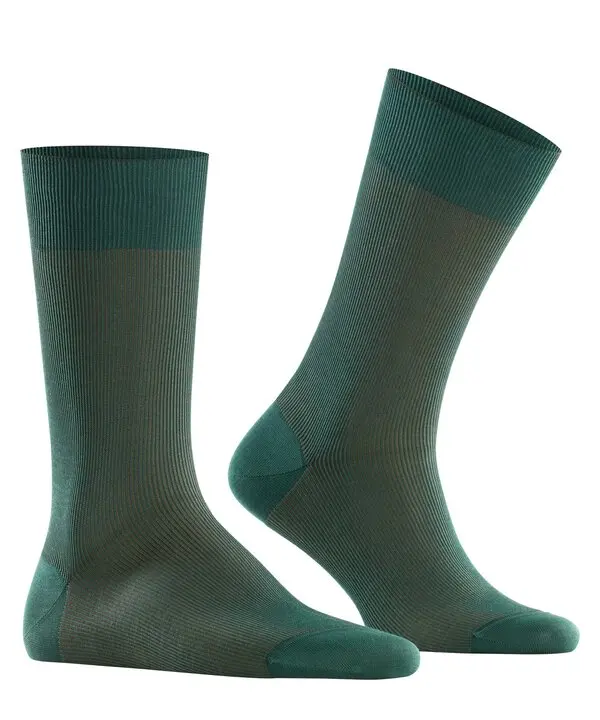 Falke Fine Shadow Dress Socks - Green