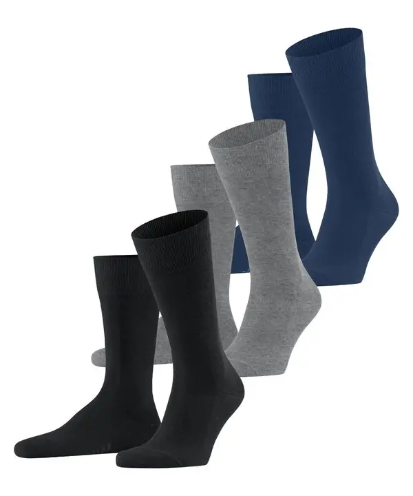 Falke Family 3-pack Crew Socks - Multicolored