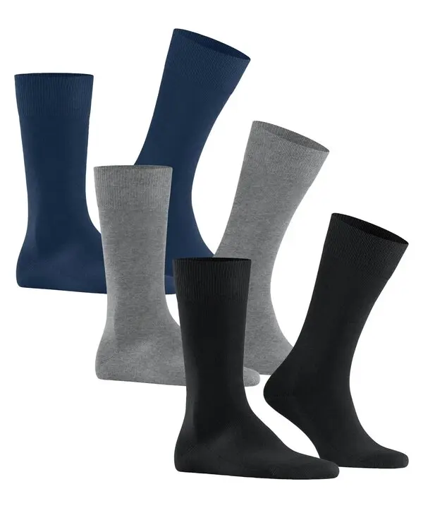Falke Family 3-pack Crew Socks - Multicolored