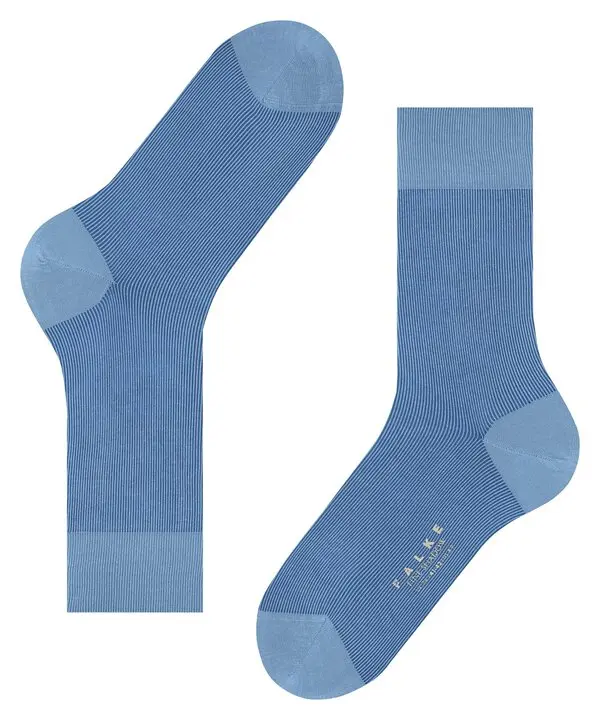 Falke Fine Shadow Dress Socks - Blue