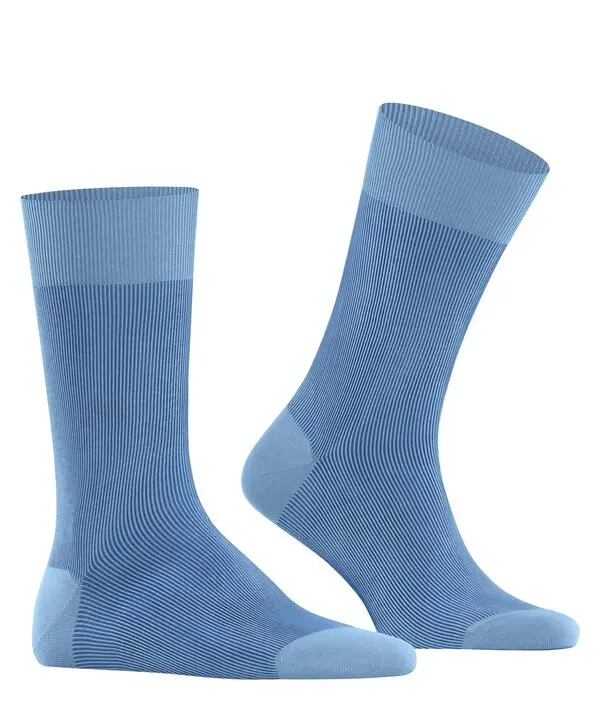Falke Fine Shadow Dress Socks - Blue