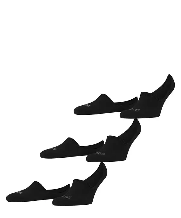 Falke Invisible High Cut Sock Pack - Black