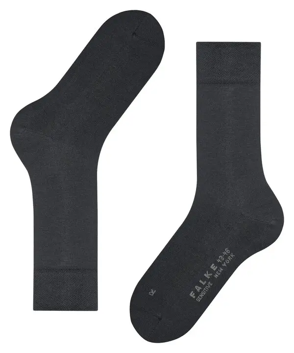 Falke Sensitive New York Dress Socks - Grey