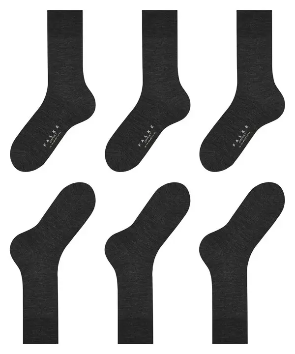 Falke Airport 3-pack Socks - Grey
