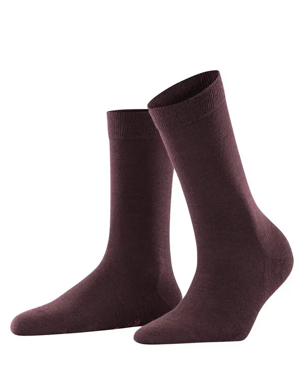Falke Softmerino Crew Socks - Red