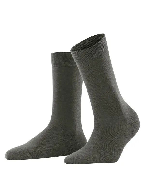 Falke Softmerino Crew Socks - Green