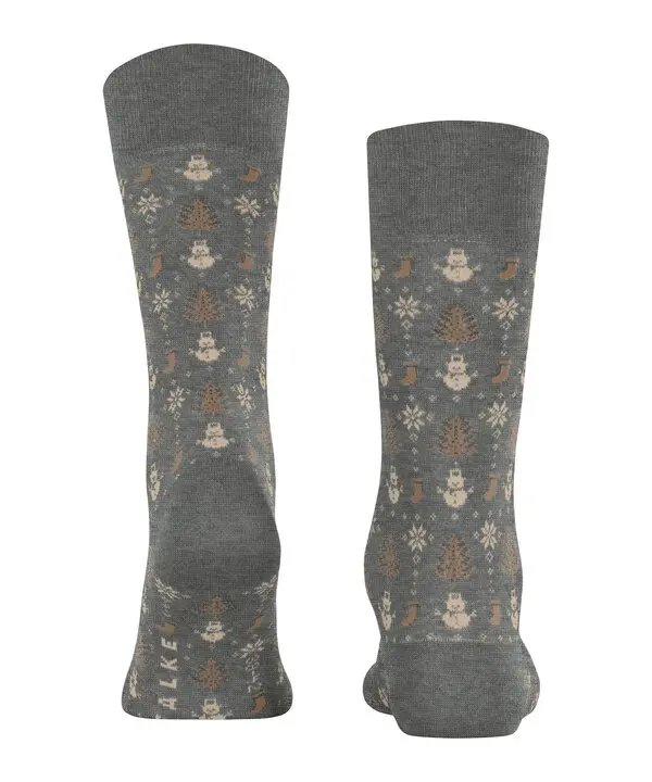 Falke Merry Party Socks With Festive Pattern