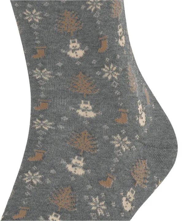 Falke Merry Party Socks With Festive Pattern