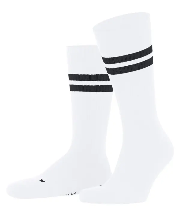 Falke Dynamic Ribbed Socks With Sporty Ring Detail - White