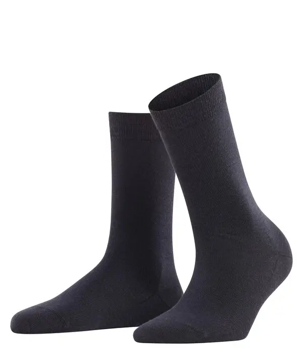 Falke Softmerino Crew Socks - Blue