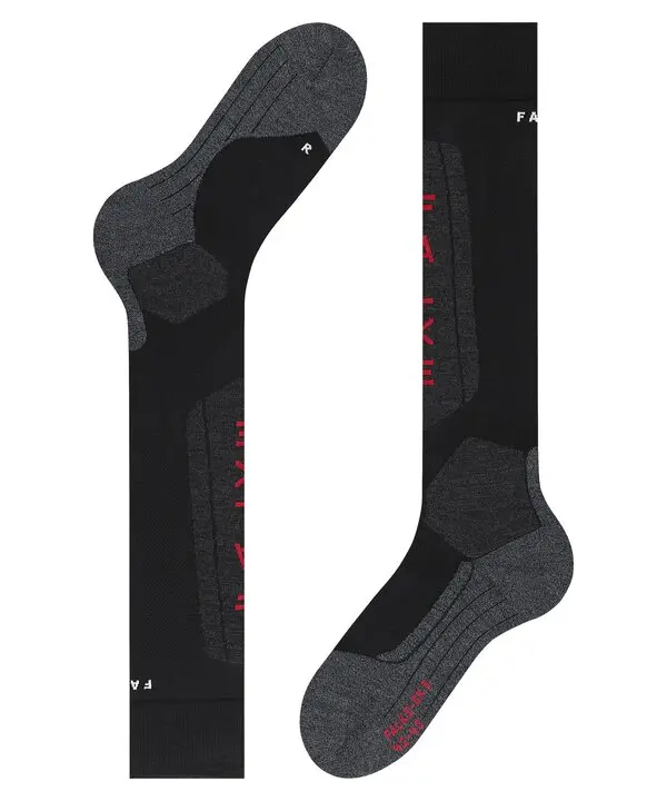Falke Sk5 Expert Skiing Socks - Black