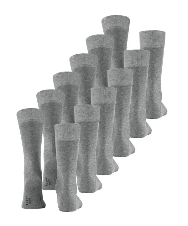 Falke Happy 6-pack Crew Socks