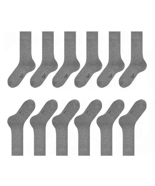 Falke Happy 6-pack Crew Socks