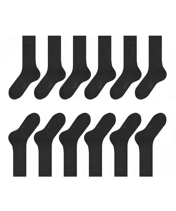 Falke Happy 6-pack Crew Socks