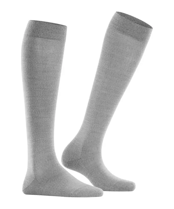 Falke Softmerino Knee High Socks - Grey