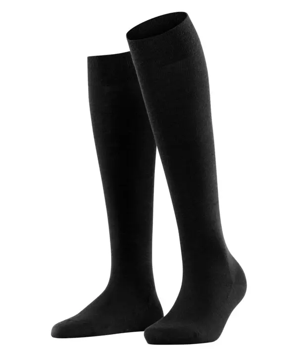Falke Softmerino Knee High Socks - Black