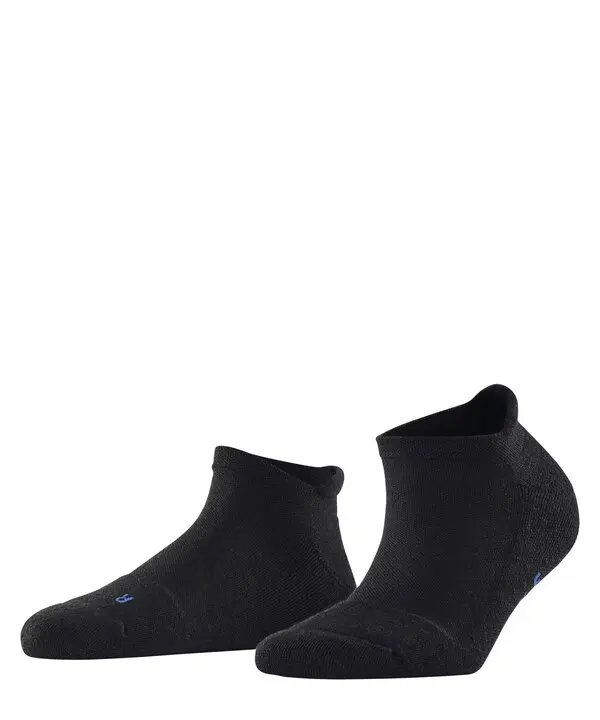 Falke Merino Wool Sneaker Socks - Black