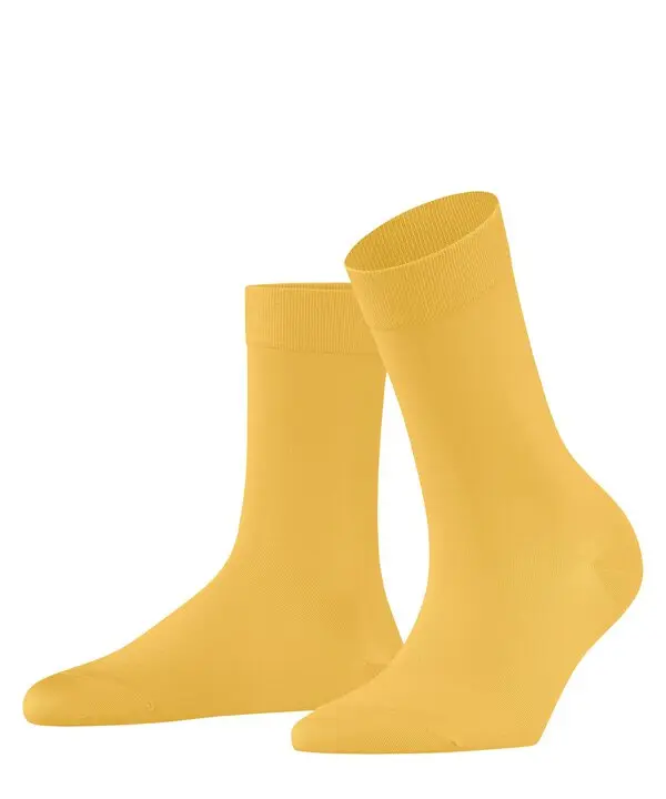 Falke Cotton Touch Crew Socks - Yellow