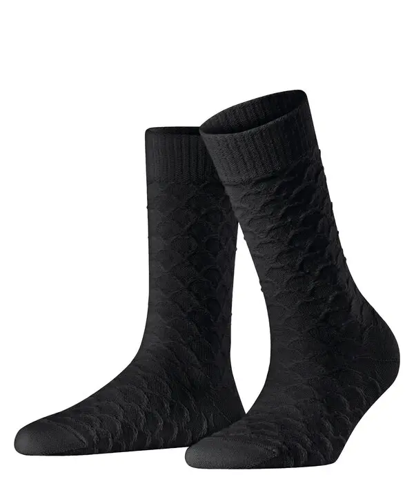 Falke Colossal Nest Boot Socks - Black