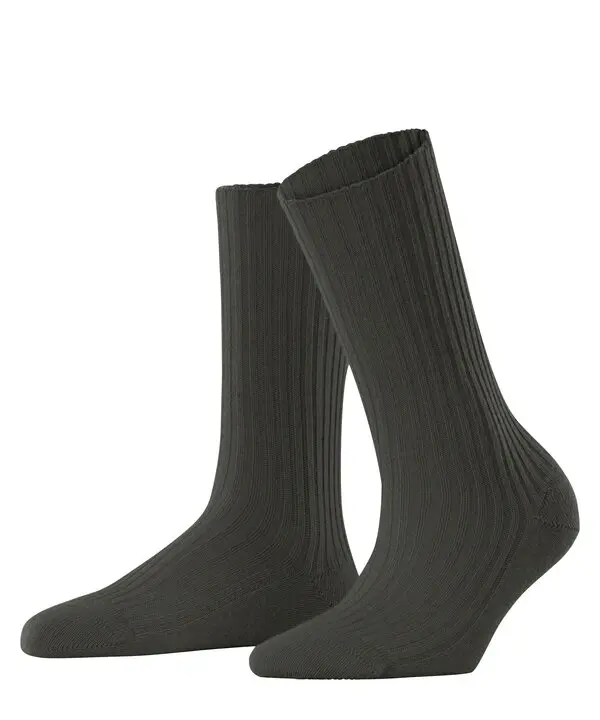 Falke Cosy Wool Boot Socks - Green