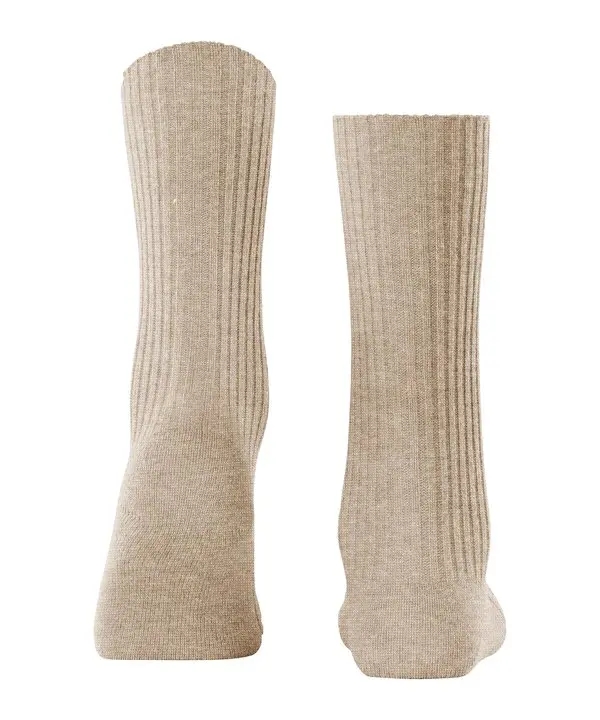 Falke Cosy Wool Boot Socks - Beige