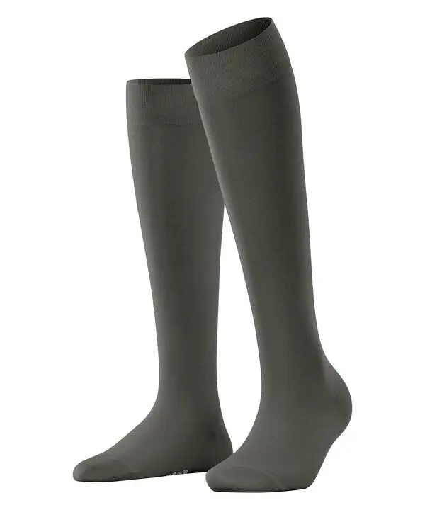 Falke Cotton Touch Knee High Socks - Green