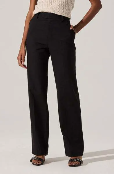 Astr The Label Brooks Pleated Tailored Pants