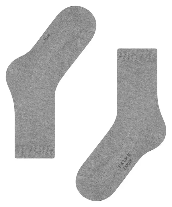 Falke Family Crew Socks - Grey