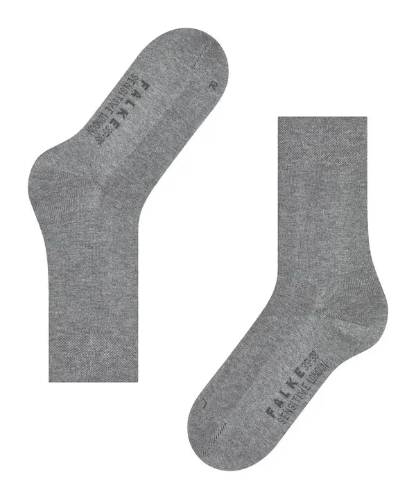 Falke Sensitive London Crew Socks - Grey