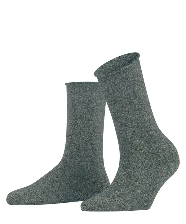 Falke Shiny Crew Socks - Grey