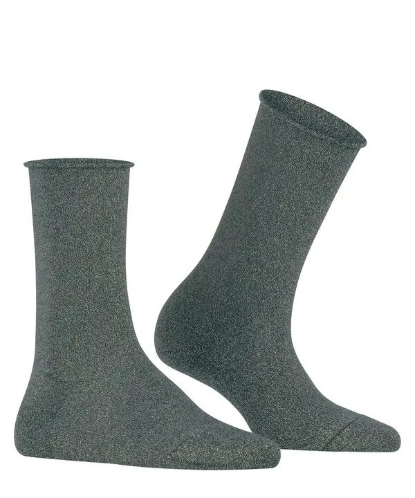 Falke Shiny Crew Socks - Grey