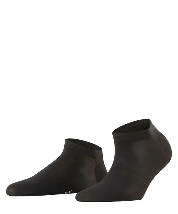 Falke Fine Softness 50 Denier Sneaker Socks - Black