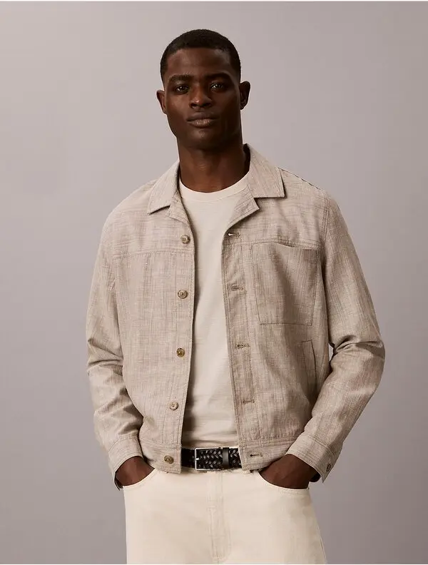 Calvin Klein Lightweight Relaxed Shirt Jacket
