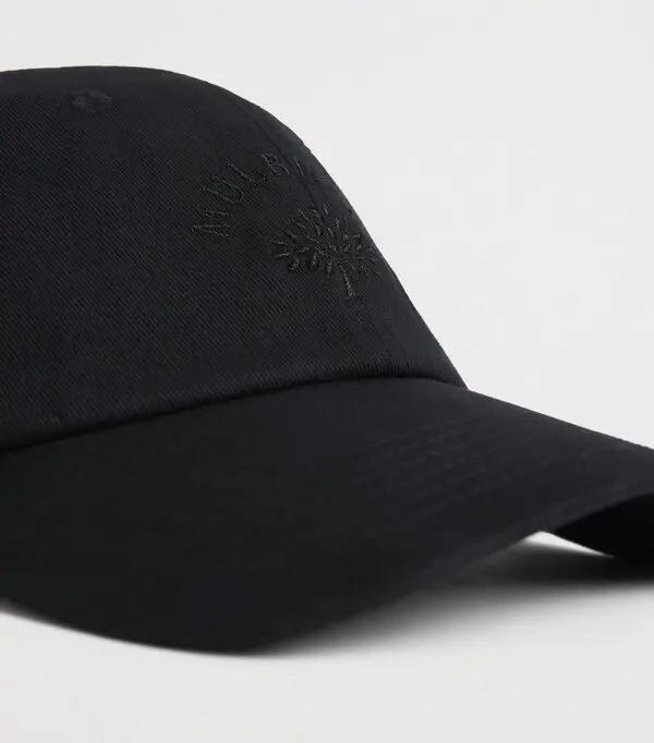 Mulberry Embroidered Logo Cap