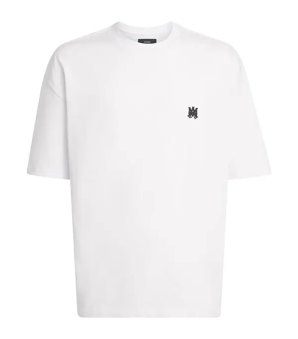 Amiri Cotton Logo Skater T-shirt - White