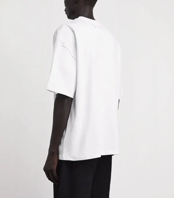 Amiri Cotton Logo Skater T-shirt - White