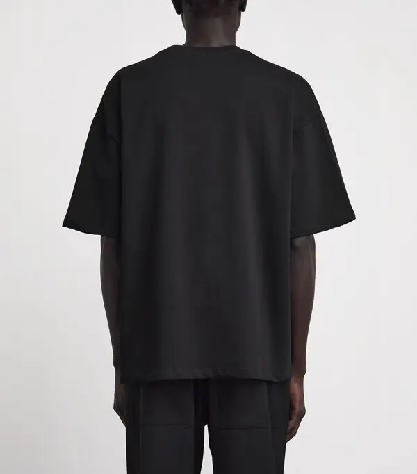 Amiri Cotton Logo Skater T-shirt - Black