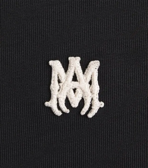 Amiri Cotton Logo Skater T-shirt - Black