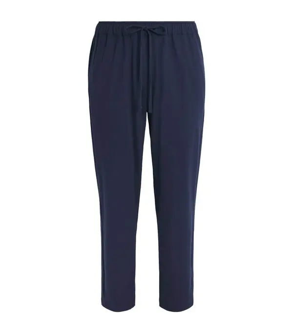 Hanro Cotton Night & Day Lounge Trousers - Black