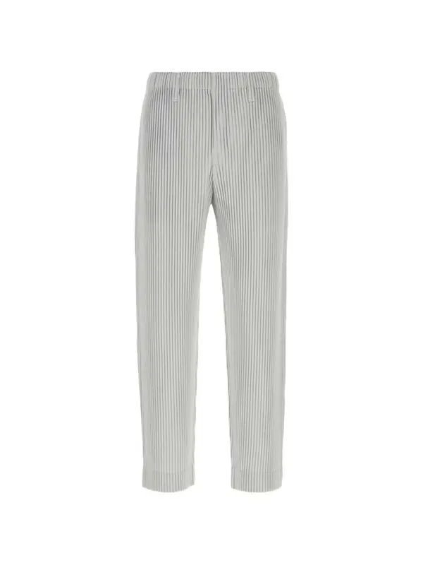 Issey Miyake Pleated Trousers - Grey