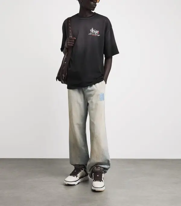 Amiri Cotton Studio T-shirt - Black