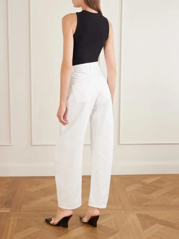 Alaïa Halter Neck Bodysuit With Criss-cross Detail
