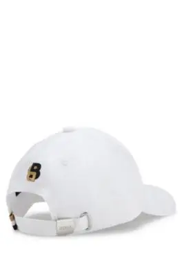 BOSS Cotton Twill Cap With Tennis Artwork