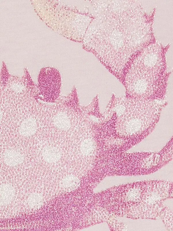 GANNI Printed Cotton T-shirt - Multicolor