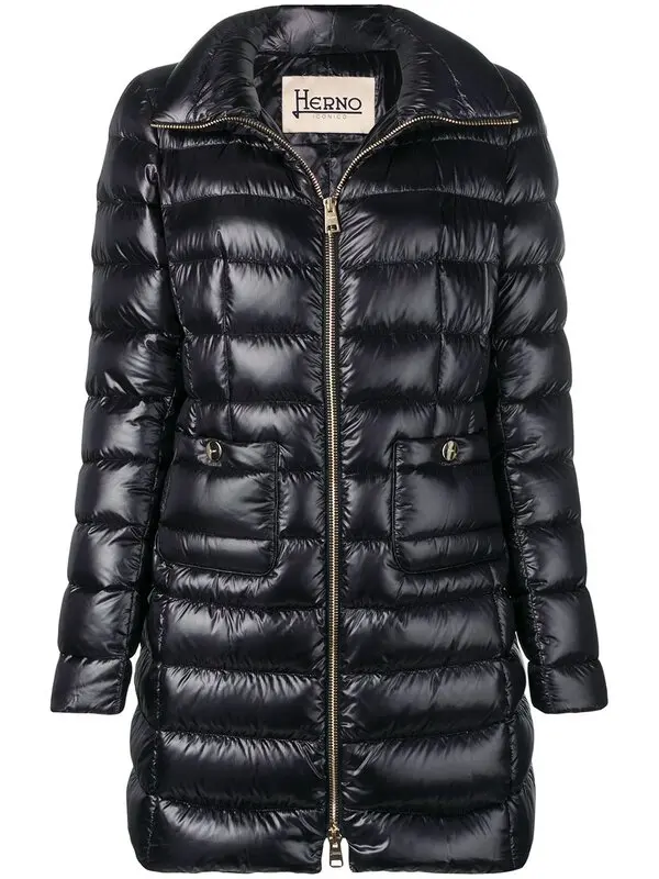 Herno Maria Midi Down Jacket - Multicolor