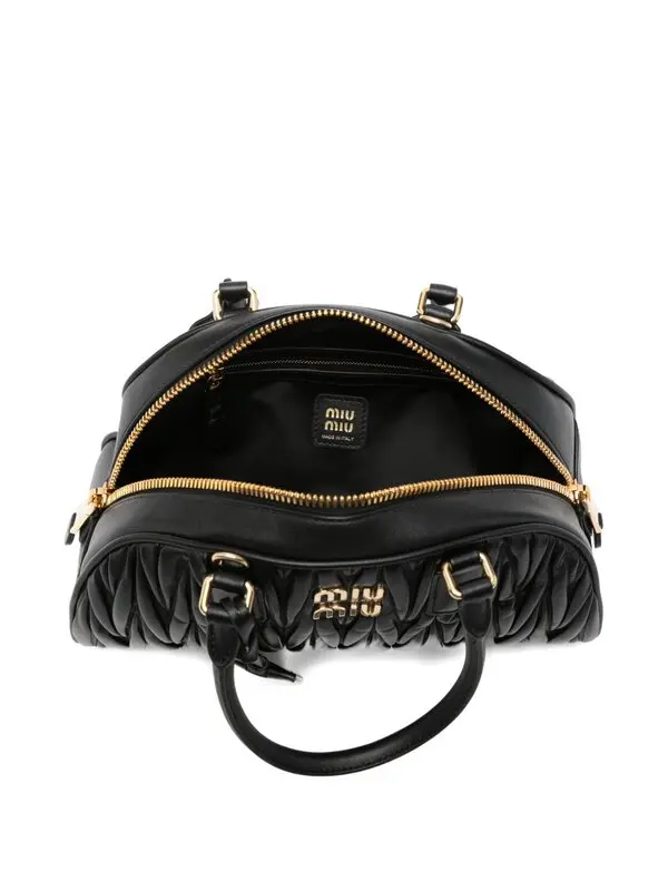 Miu Miu Matelassé Top Handle Bag - Multicolor