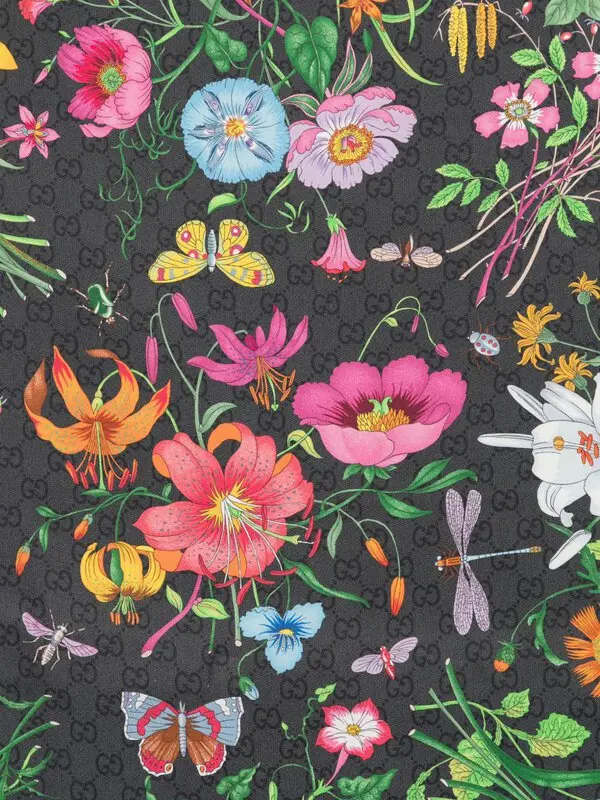 Gucci Flora Silk Foulard - Multicolor